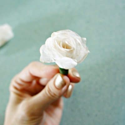The Best Way to Make Coffee Filter Roses with Step by Step Pictures