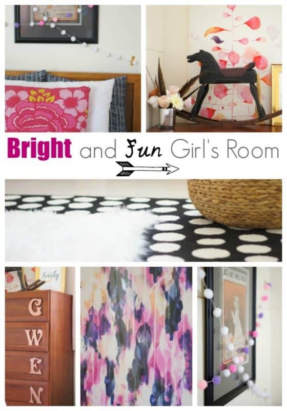 Bright and Fun Girl's Room