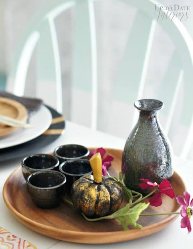Try an Easy Asian Table Setting with a DIY Floral Centerpiece!