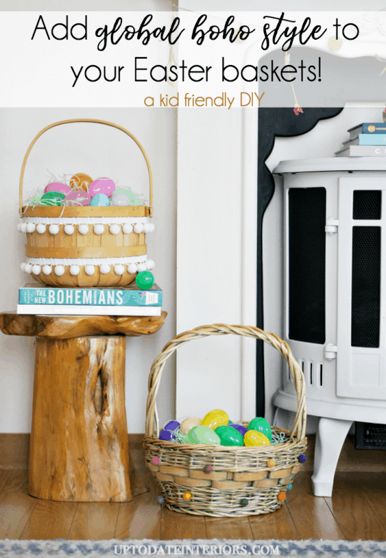 How to Make a Boho Easter Basket in One Step