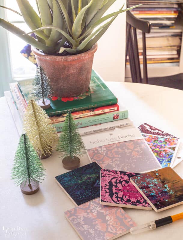 How To Make Decoupage Tile Coasters - A Step-By-Step Guide!