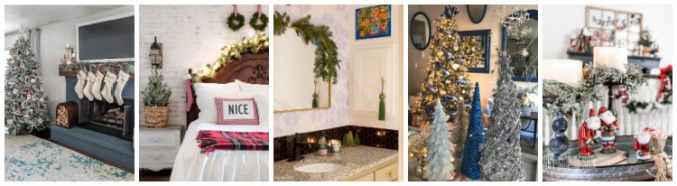 A Colorful and Creative French, Modern-Bohemian Christmas Home Tour