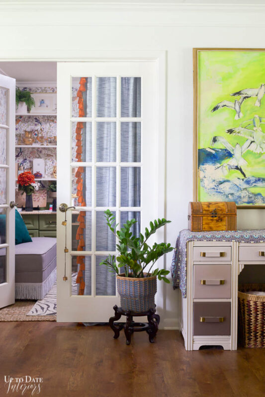 A Beautiful Colorful and Eclectic Home Tour for Fall